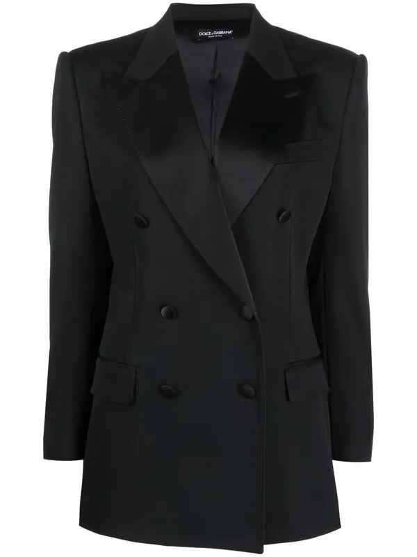 Dolce & Gabbana Silk-lapels Double-breasted Blazer