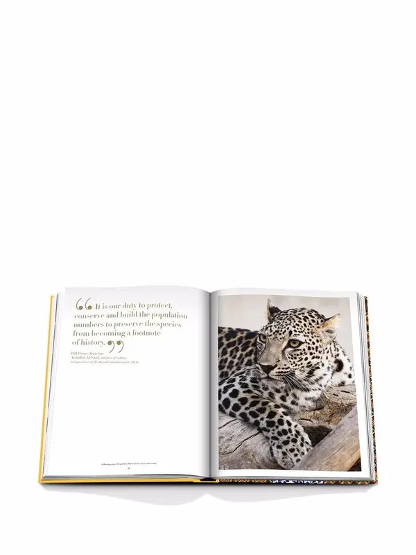 Assouline Arabian Leopard Coffee Table Book