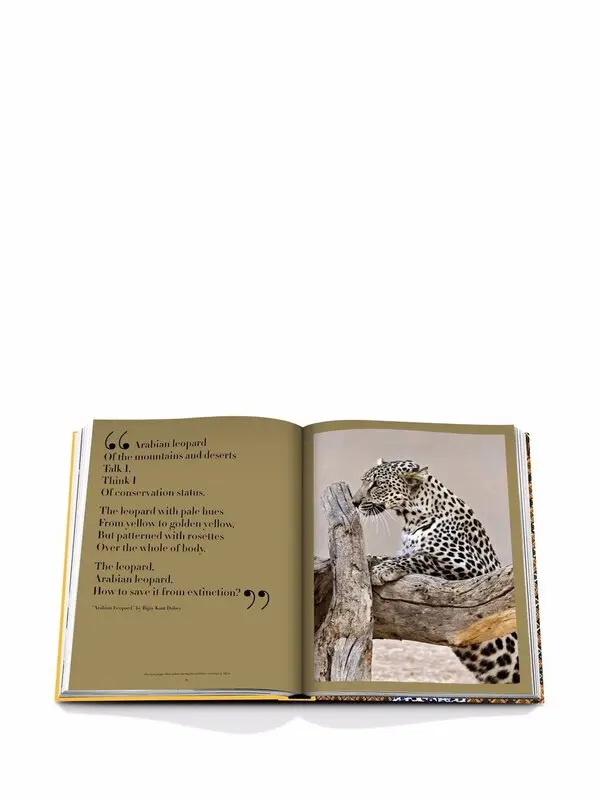 Assouline Arabian Leopard Coffee Table Book