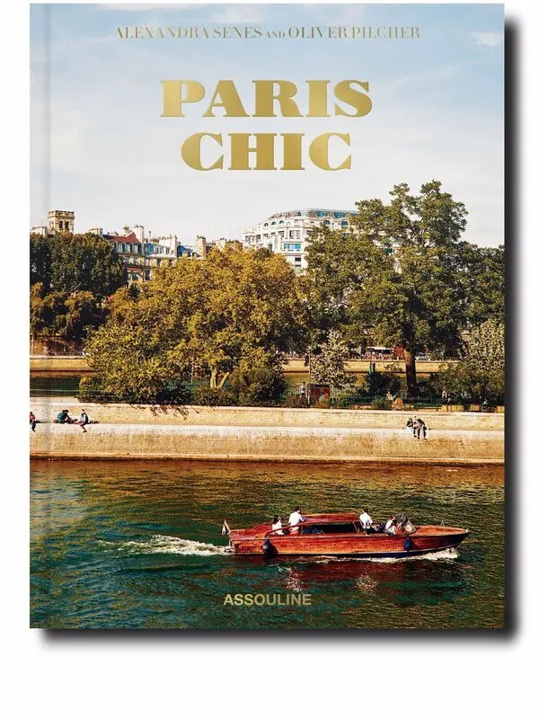 Assouline Paris Chic Coffee Table Book - White