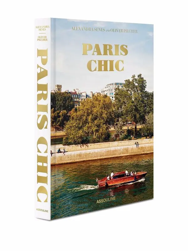 Assouline Paris Chic Coffee Table Book - White