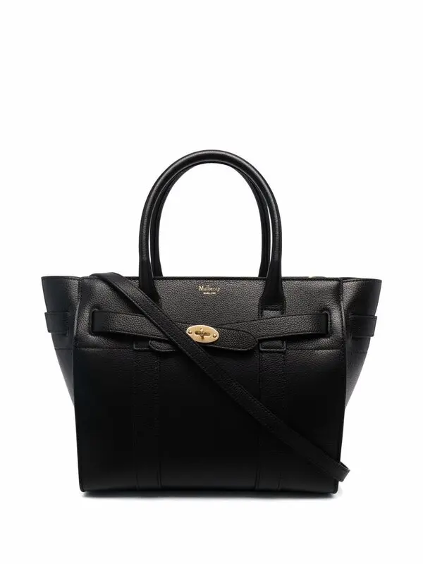 Mulberry Bayswater Leather Tote - Black