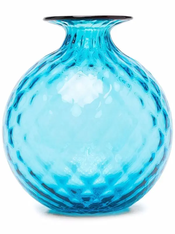 VENINI Monofiori Balloton Vase - Blue