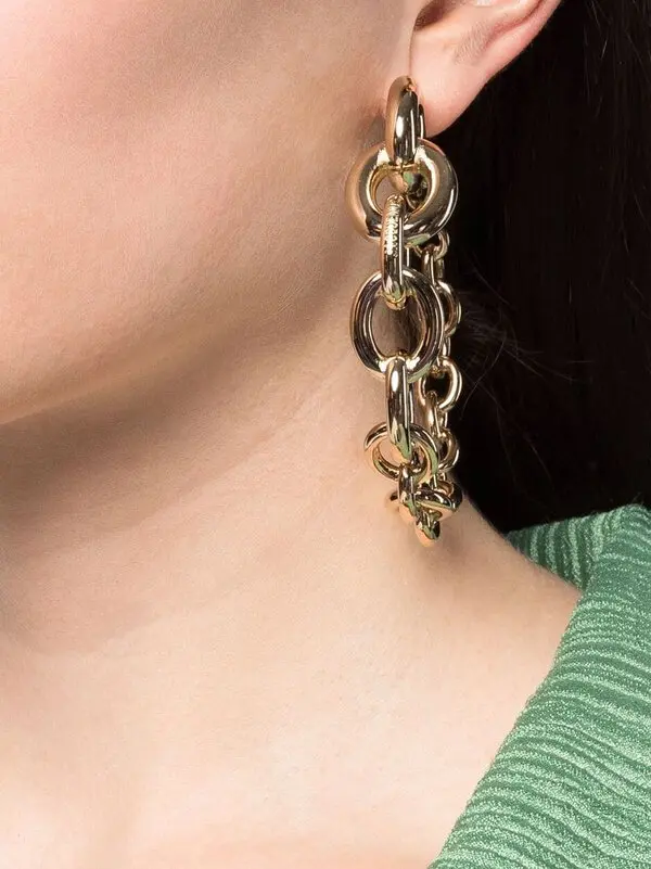 Jacquemus Chain-link Hoop Earrings