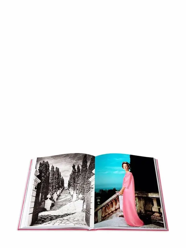 Assouline Swans Legends Jet Society Book - Pink