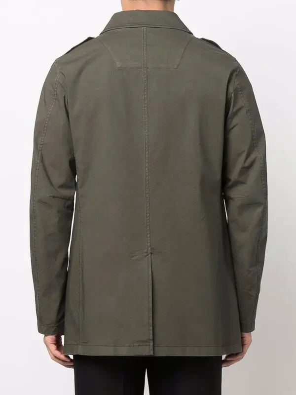Herno Single-breasted Lightweight Jacket