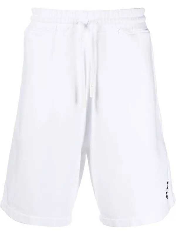 COUNTY OF MILAN Marcelo Burlon Logo-print Bermuda Shorts