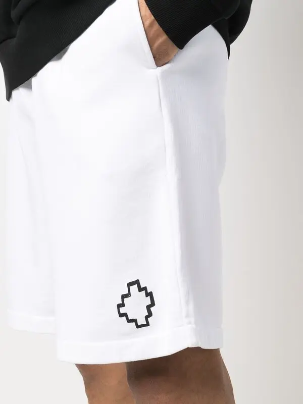 COUNTY OF MILAN Marcelo Burlon Logo-print Bermuda Shorts
