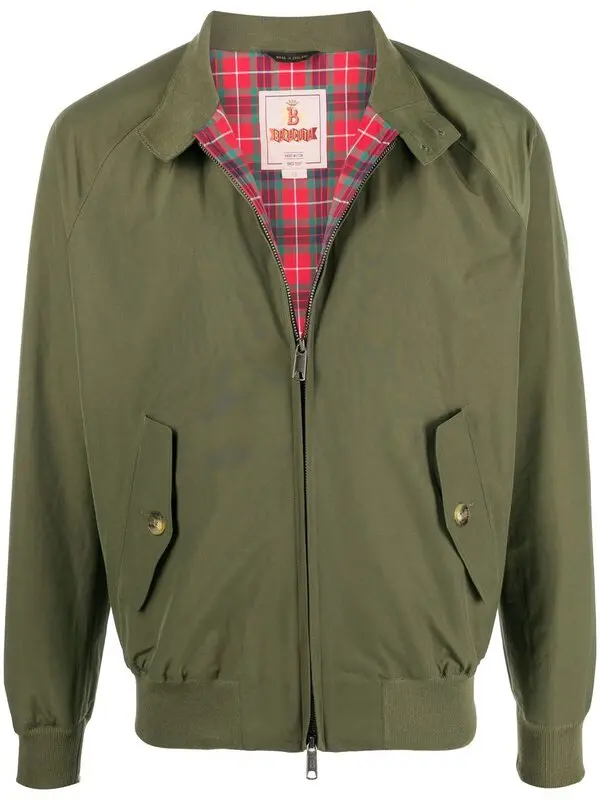 BARACUTA G9 Harrington Jacket - Green