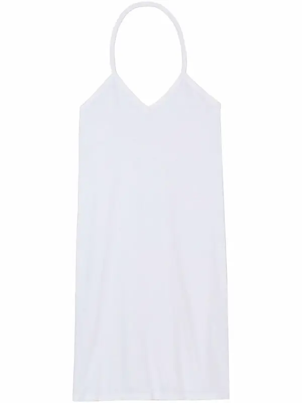 Khaite Mischa Cotton Midi Dress - White