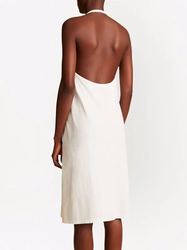 Khaite Mischa Cotton Midi Dress