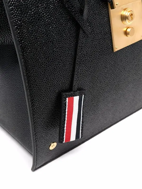 Thom Browne Mrs.thom Pebble-texture Satchel