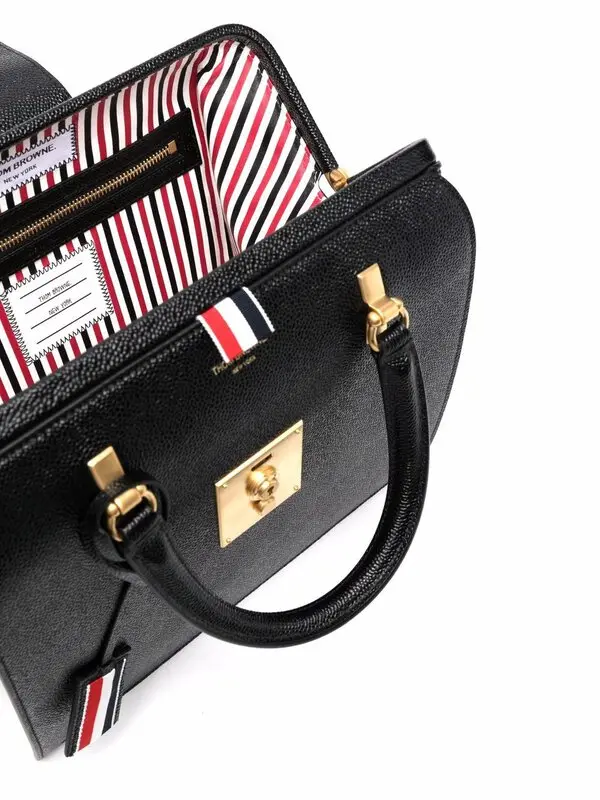 Thom Browne Mrs.thom Pebble-texture Satchel