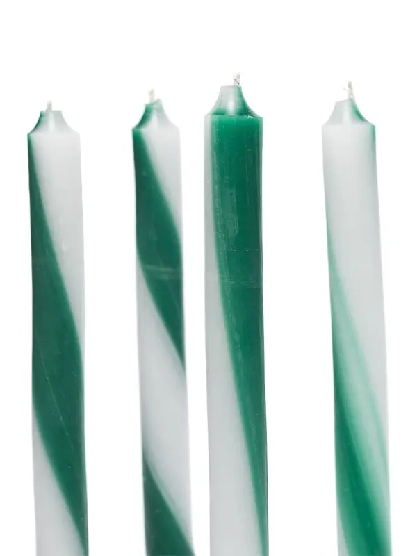 LEX POTT Stripe Twist Dual Candle