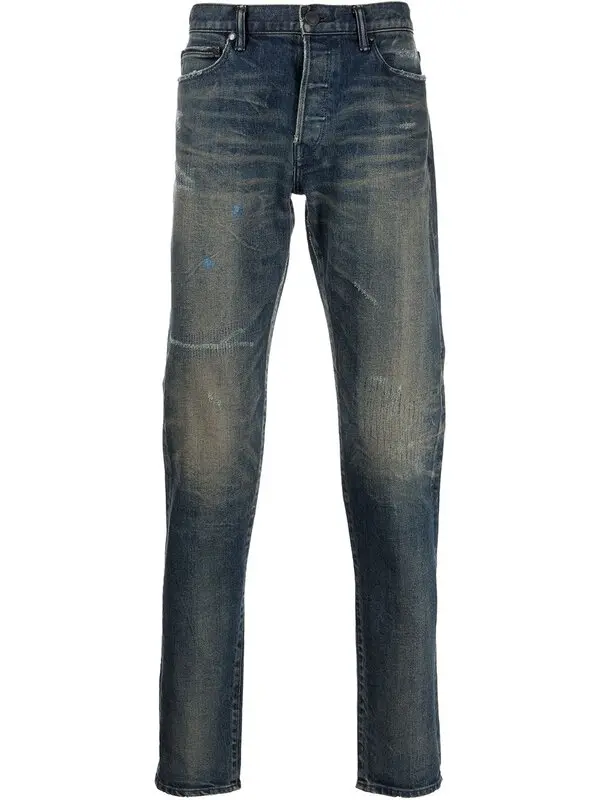 John Elliott The Cast 2 Straight-leg Jeans - Blue