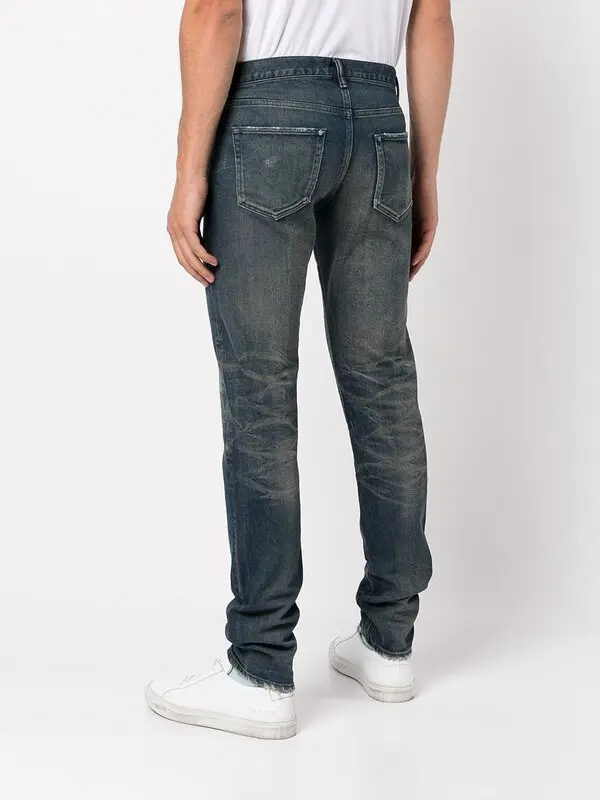 John Elliott The Cast 2 Straight-leg Jeans - Blue