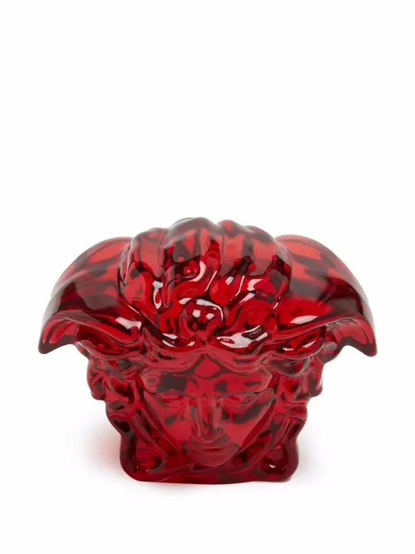 Versace Medusa Lumiere Crystal Paperweight