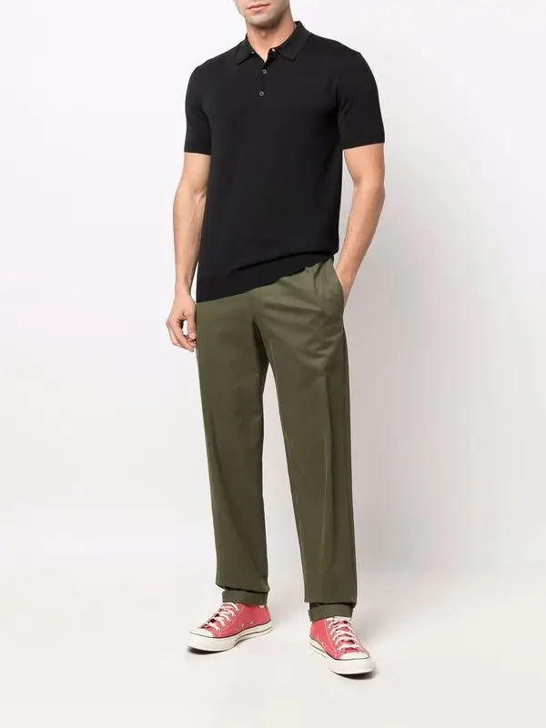 BARACUTA Pima Cotton Polo Shirt