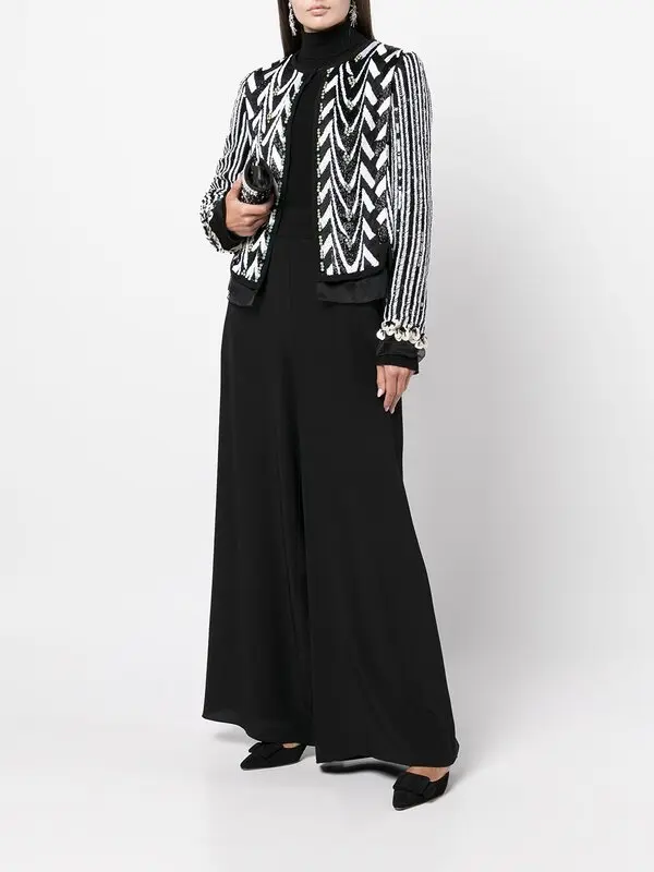 Giambattista Valli Bead-embroidered Sequin Jacket