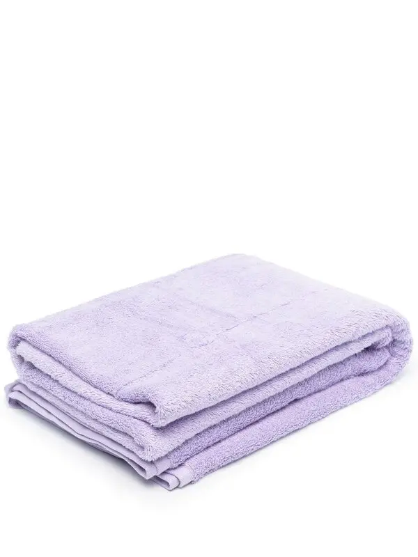 TEKLA Logo-patch Organic Cotton Towel