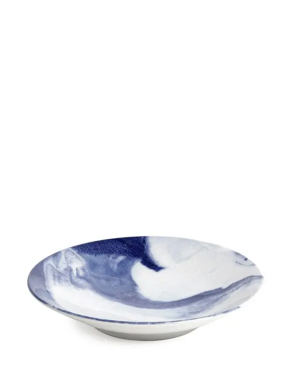1882 LTD Indigo Storm Serving Bowl