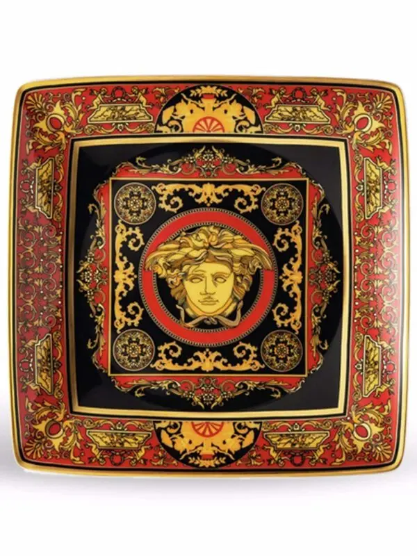 Versace Medusa Dish - Black
