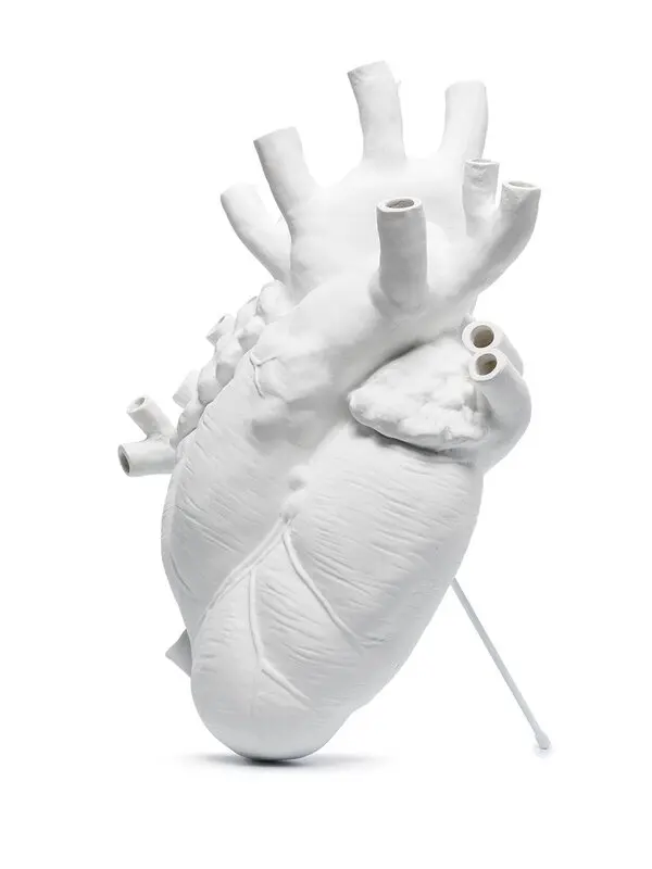 SELETTI Love In Bloom Heart Vase