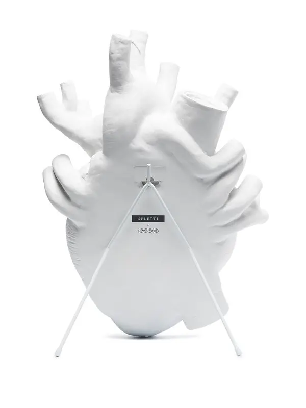 SELETTI Love In Bloom Heart Vase