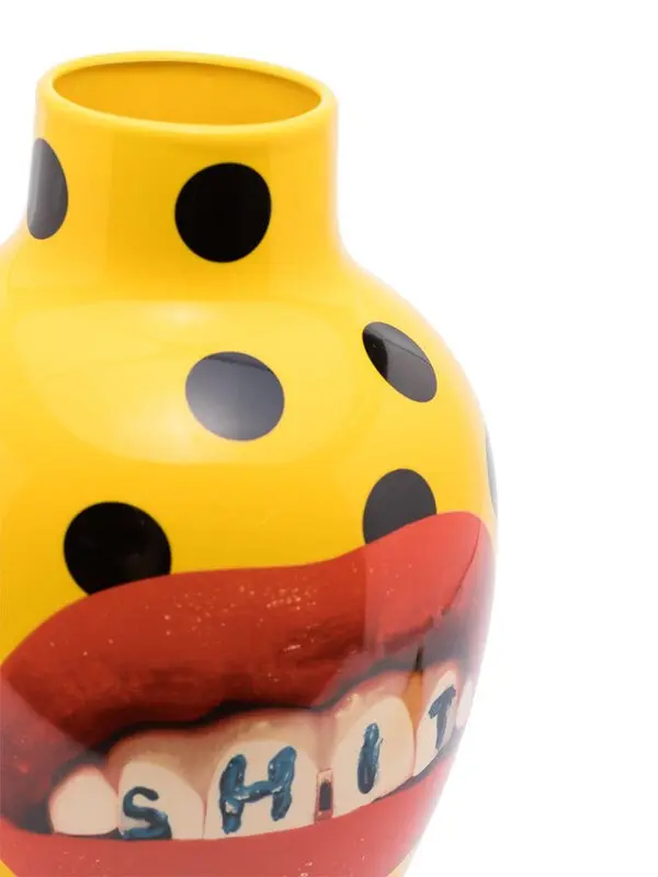 SELETTI Toiletpaper Polka-dot Ceramic Vase