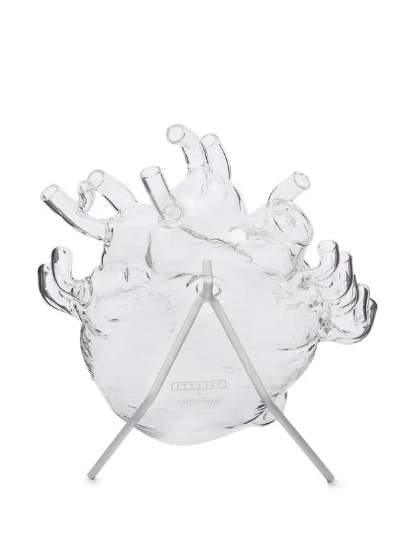 SELETTI Love In Bloom Heart-shaped Vase