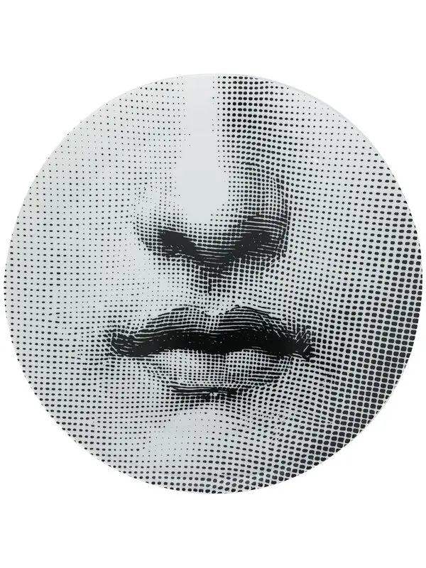 FORNASETTI Tema E Variazioni N°397 Wall Plate - White