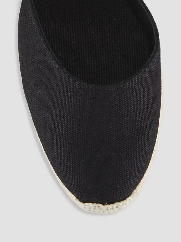 CastaÑer Carina Espadrille Wedges - Black