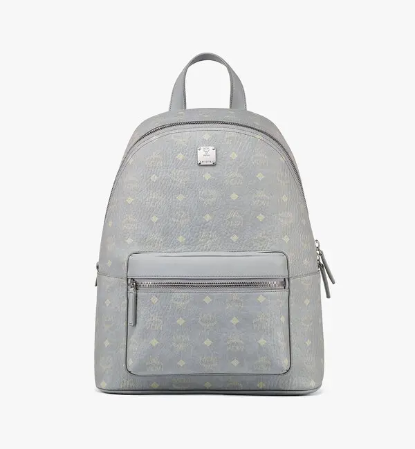 Mcm Stark Backpack In Visetos Monogram Canvas