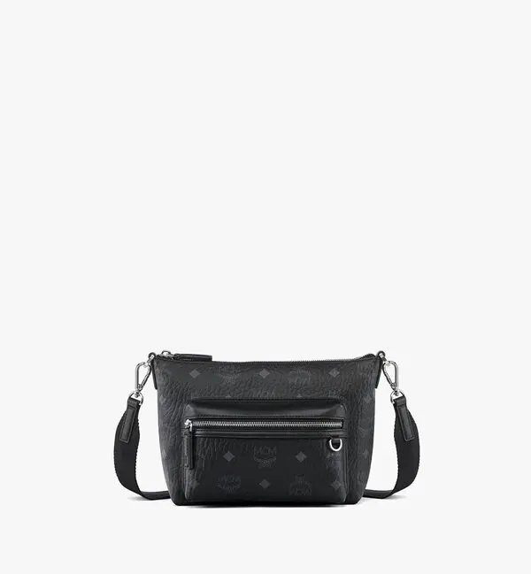 Mcm Aren Crossbody - Black