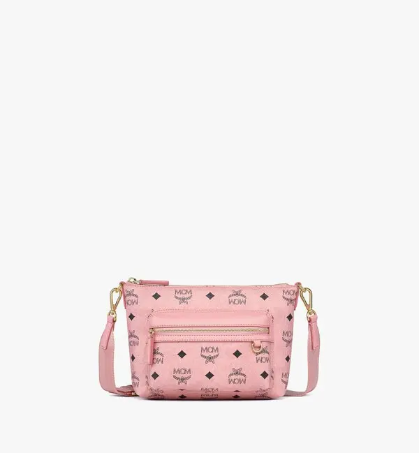 Mcm Aren Crossbody Bag - Soft Pink