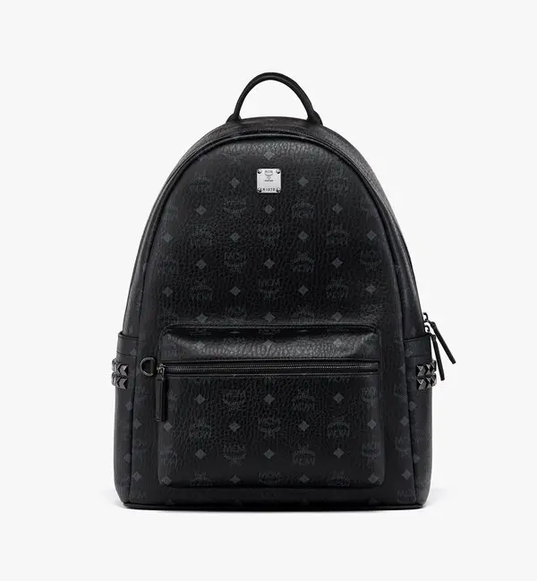 Mcm Stark Side Studs Backpack - Black