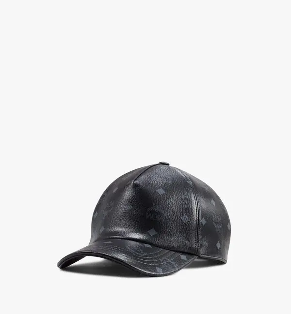 Mcm Classic Visetos Cap - Black