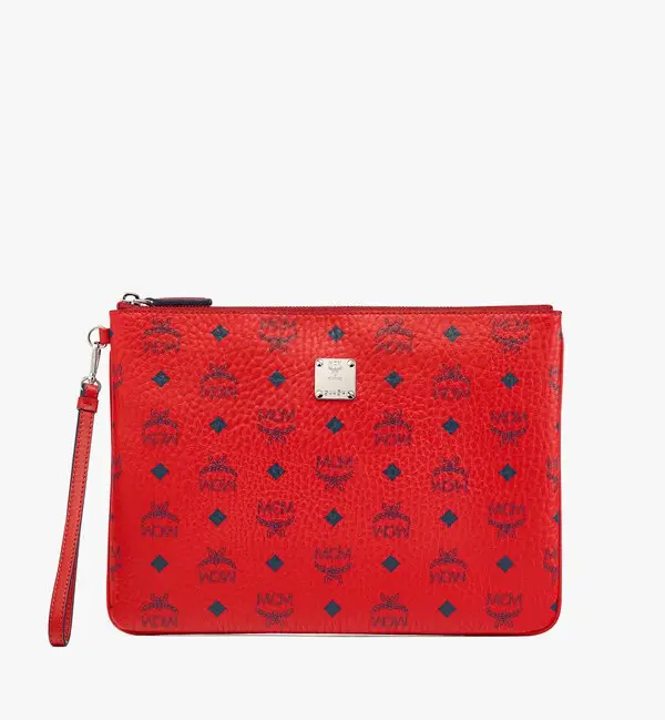 Mcm Visetos Original Zip Pouch