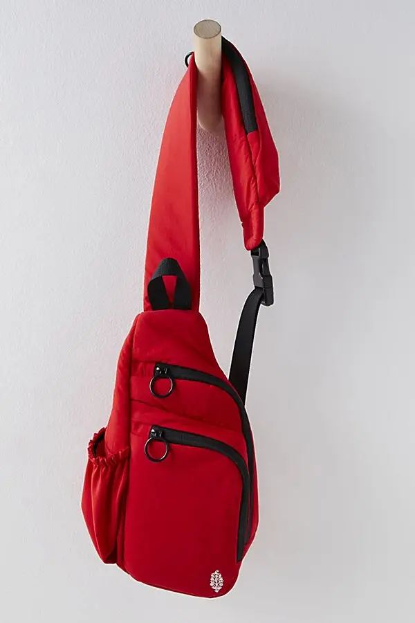 Free People Renegade Sling Bag - Red | Editorialist