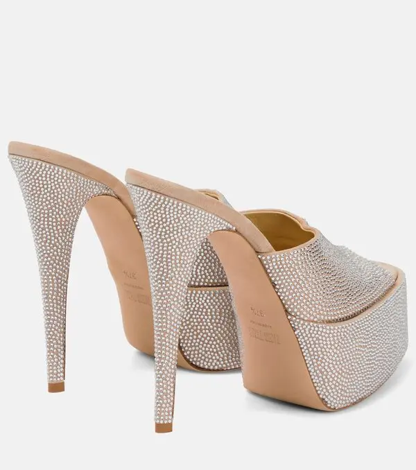 Paris Texas Holly Marina Embellished Sandals - Purple