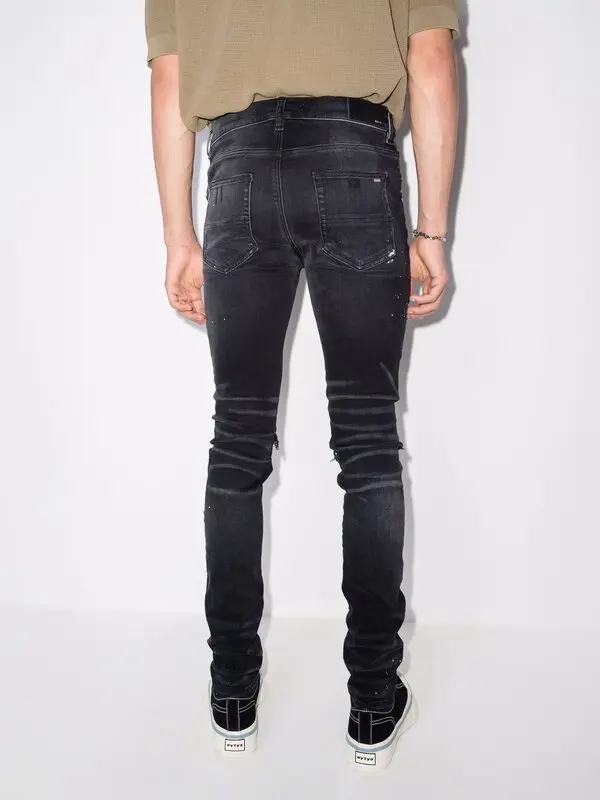 Amiri Ripped-finish Skinny Jeans