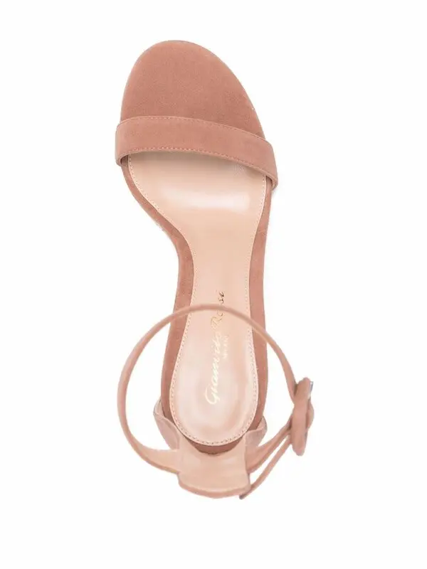 GIANVITO ROSSI Portofino 85mm Sandals - Neutrals
