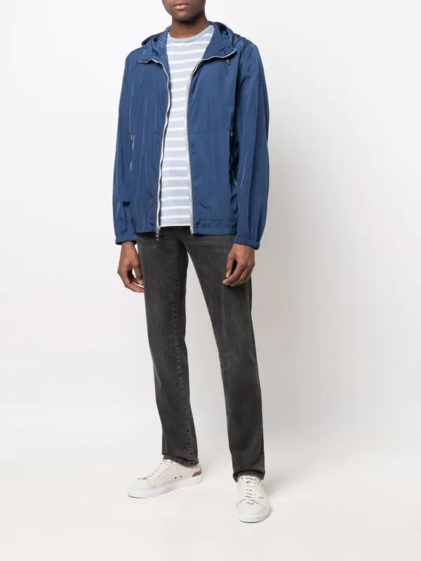 Woolrich Zip-through Hooded Windbreaker Jacket