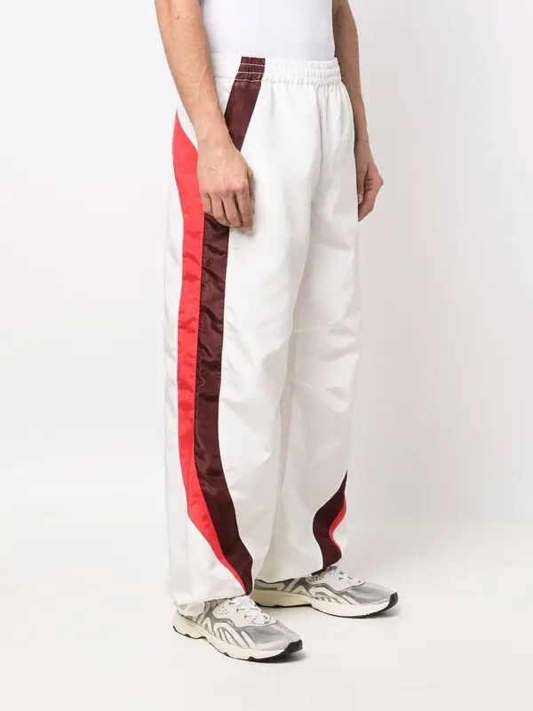 MARINE SERRE Side-stripe Track Pants