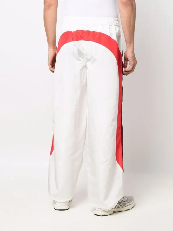 MARINE SERRE Side-stripe Track Pants