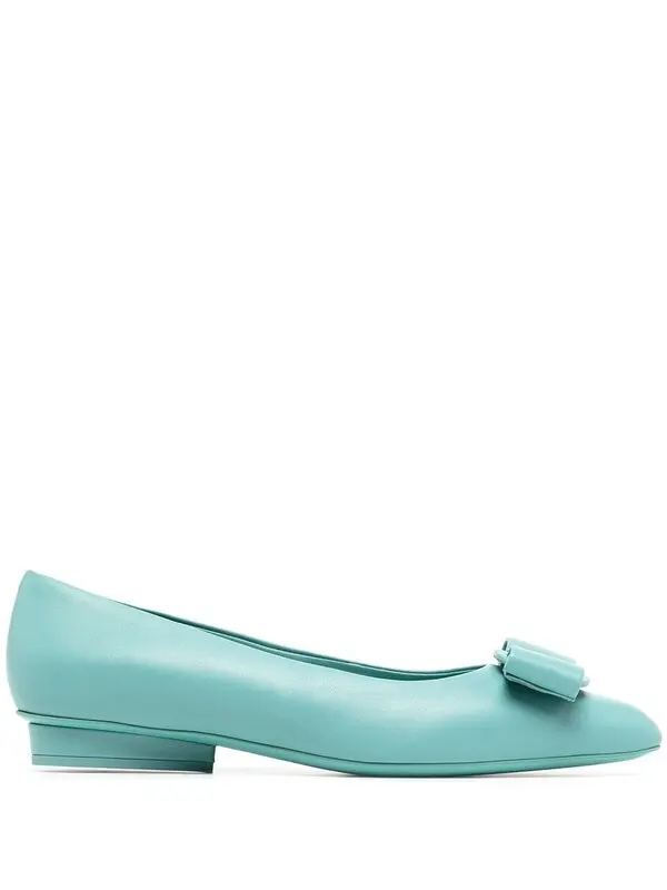 FERRAGAMO Viva Ballerina Shoes - Blue
