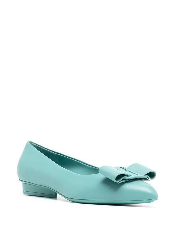 FERRAGAMO Viva Ballerina Shoes - Blue