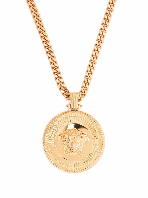 Versace Medusa Biggie Necklace - Gold