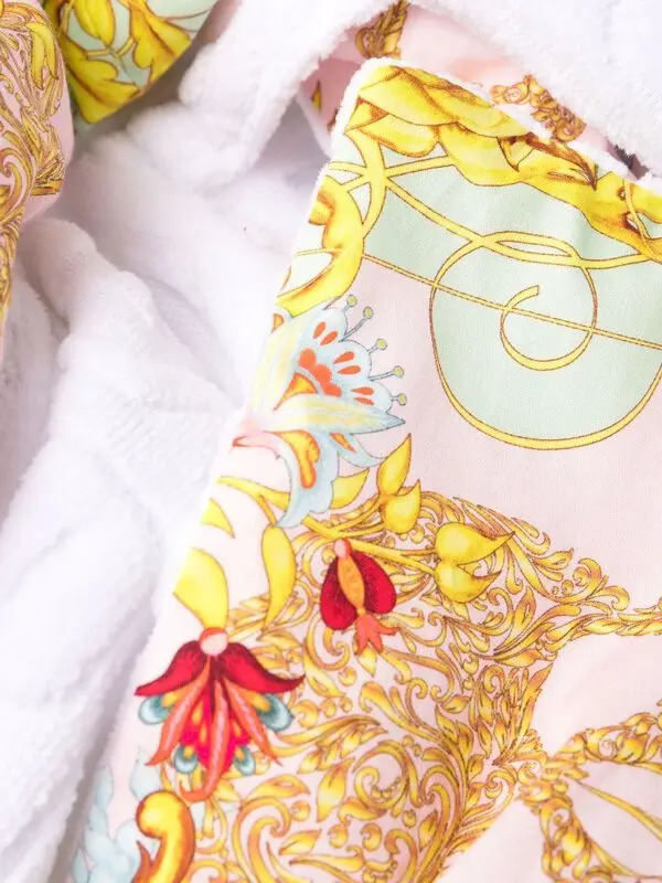 Philipp Plein Baroque-print Bathroom Set