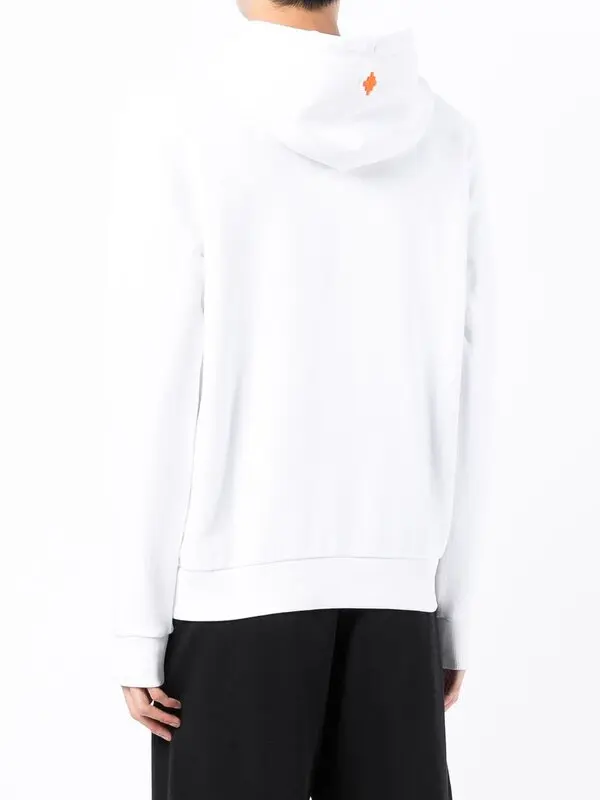COUNTY OF MILAN Marcelo Burlon Slogan-print Drawstring Hoodie
